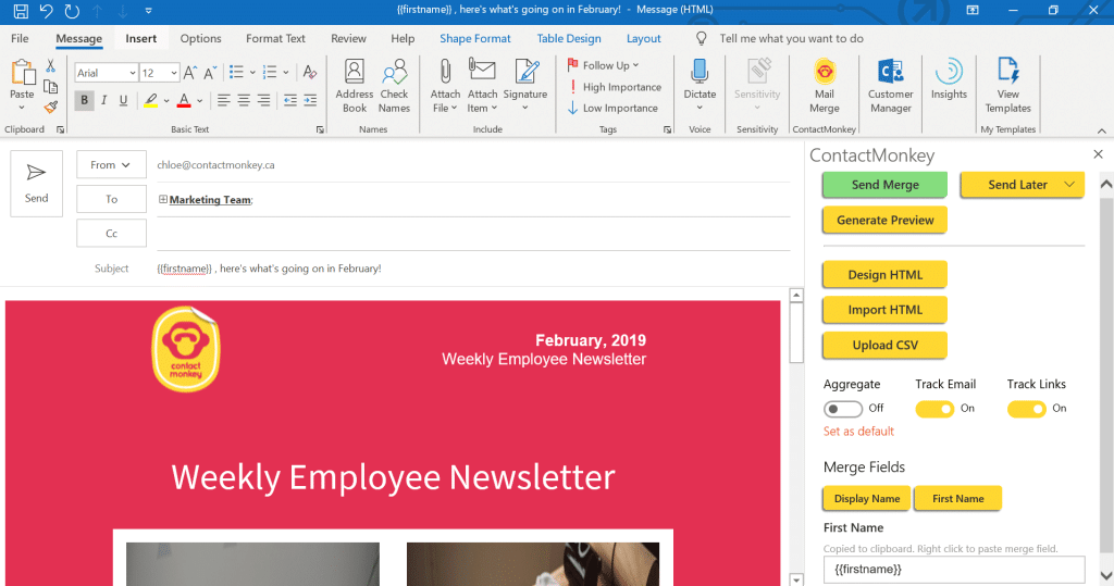 Still using Mailchimp for Internal Email? There’s a better way.