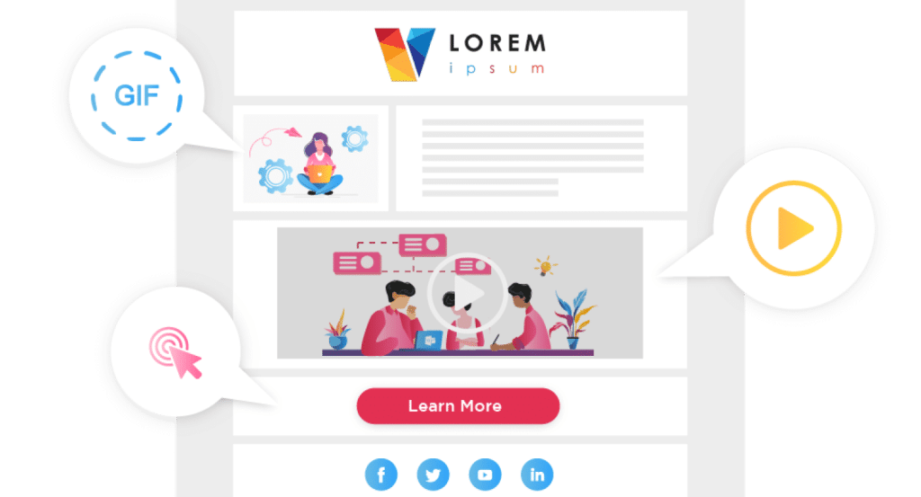 Get Custom Outlook HTML Email Template Designs By ContactMonkey