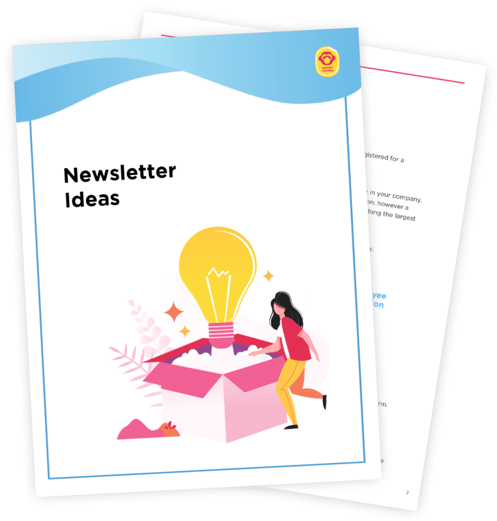 Free Infographic: Content Ideas for Your Employee Newsletter