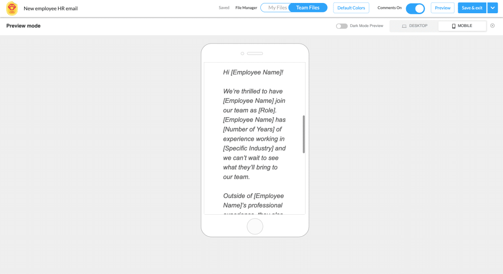 Top 10 Sample HR Emails to Employees