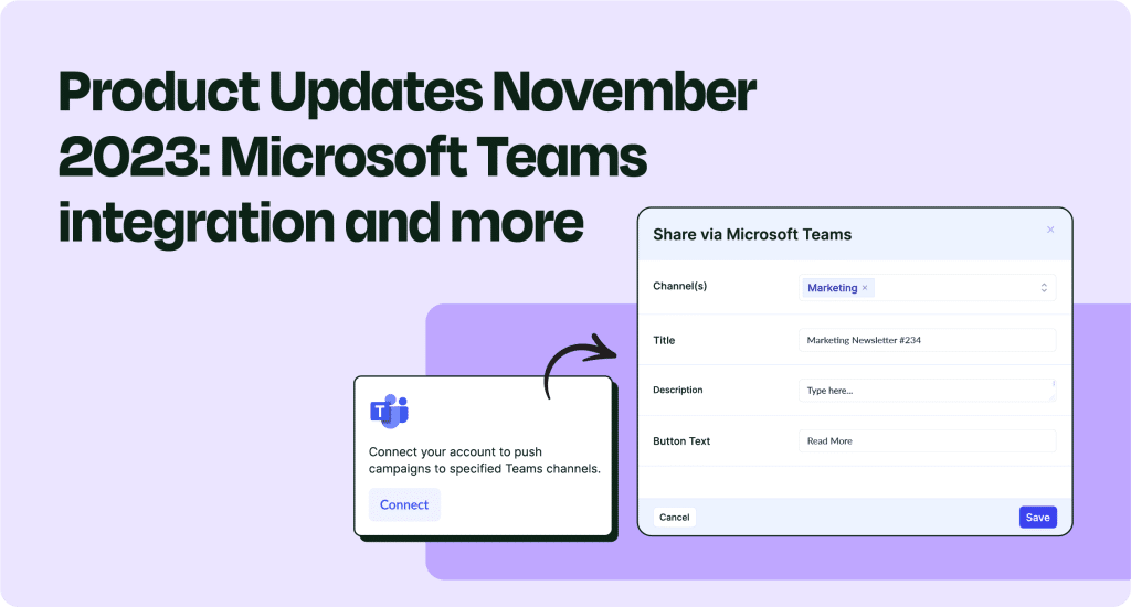 Microsoft Teams integration with ContactMonkey