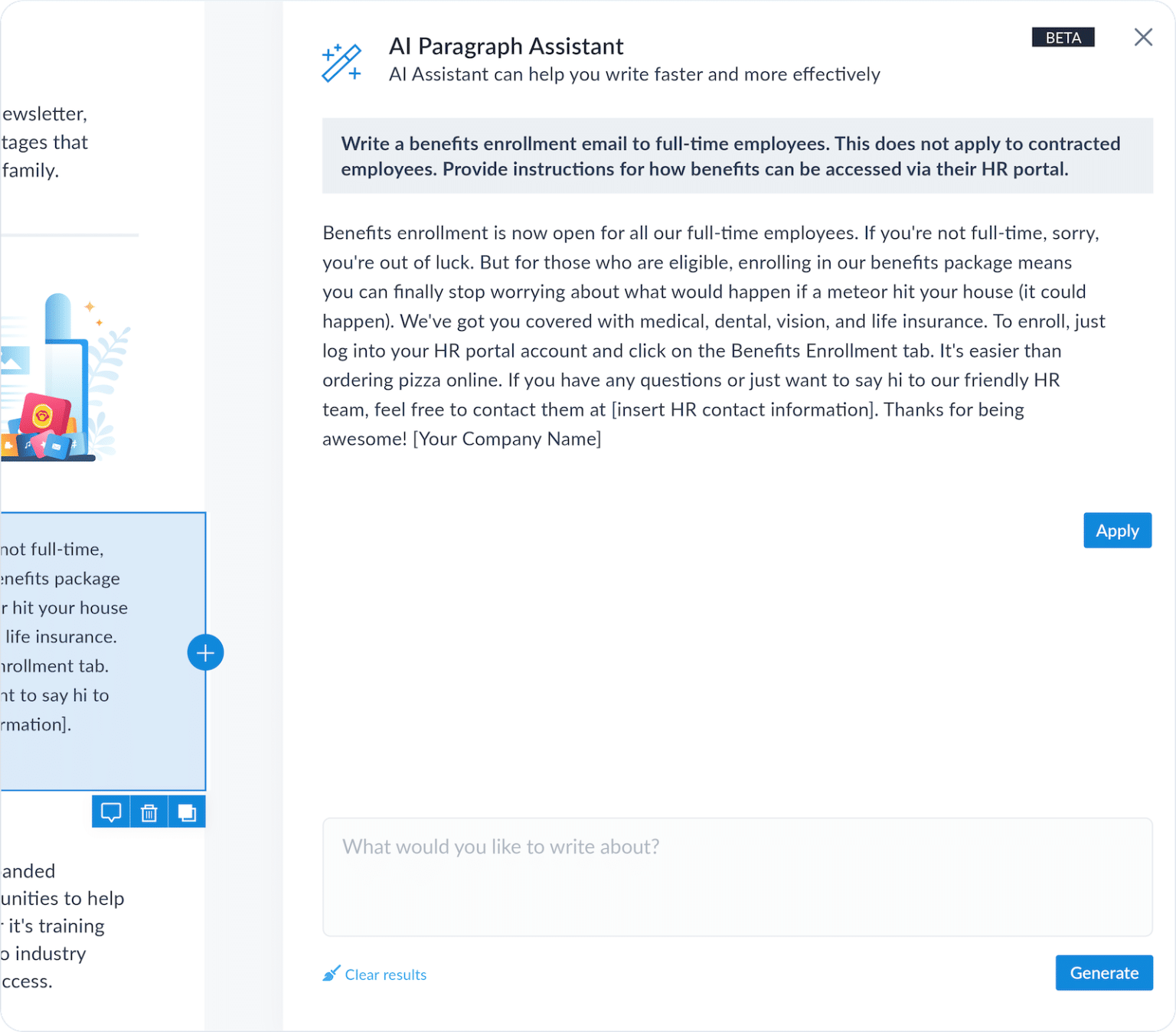 HTML Email Template Builder by ContactMonkey
