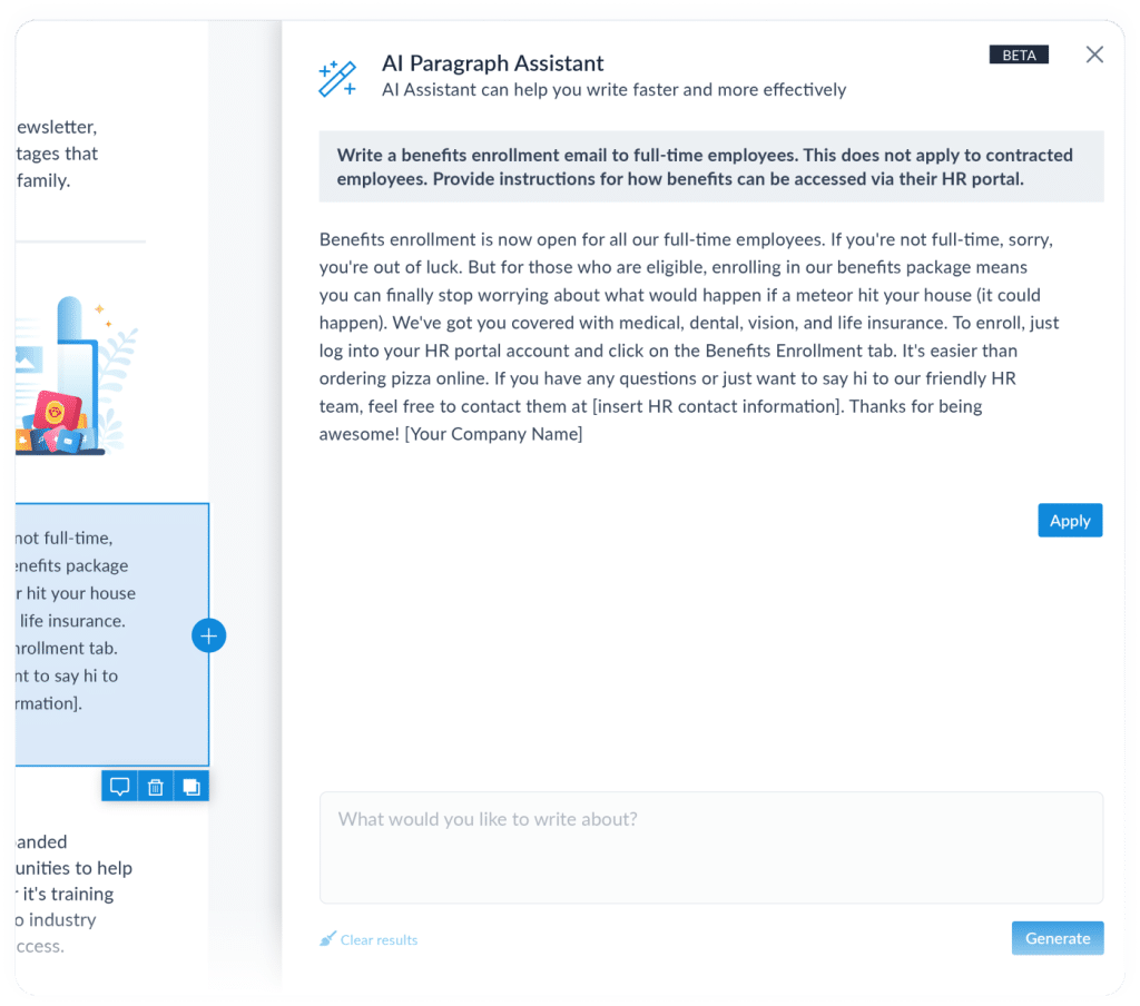 HTML Email Template Builder by ContactMonkey