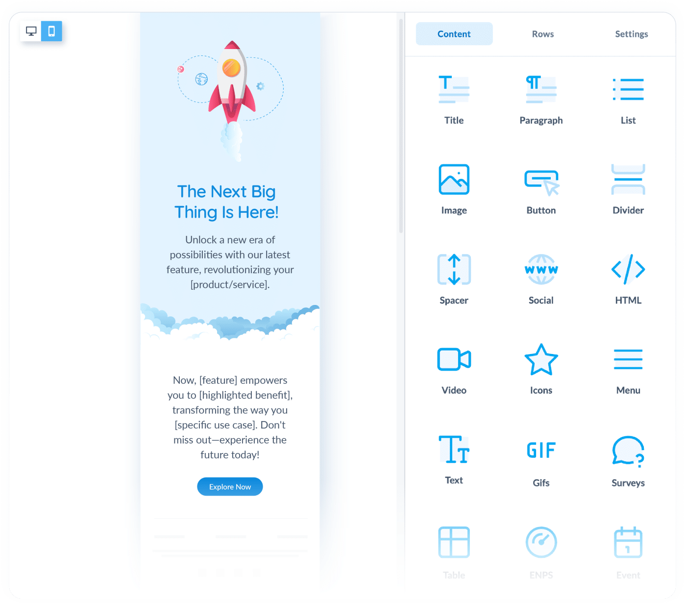 HTML Email Template Builder by ContactMonkey