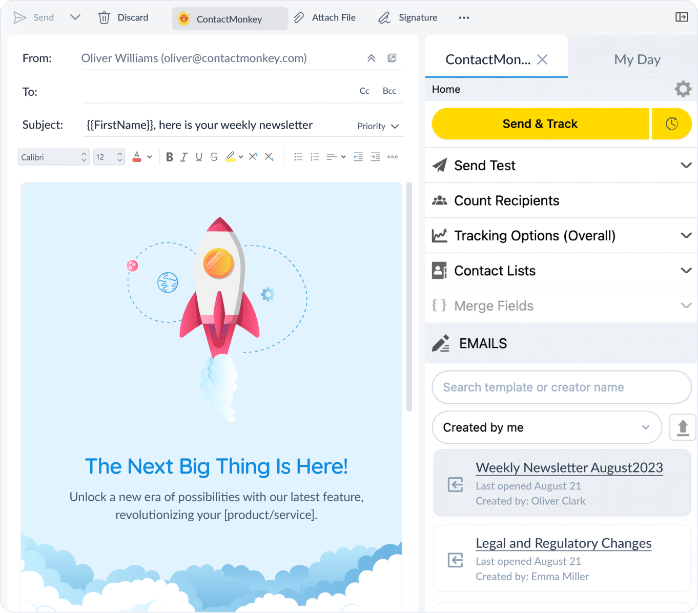 Internal Communications Email Software for Employee Engagement
