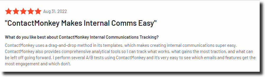 ContactMonkey vs. Mailchimp: Email Software For Internal Communications
