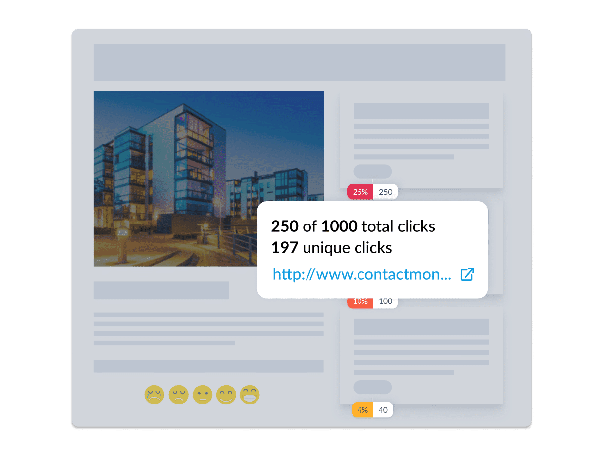 Using Click Map Reports to Analyze Internal Email Performance