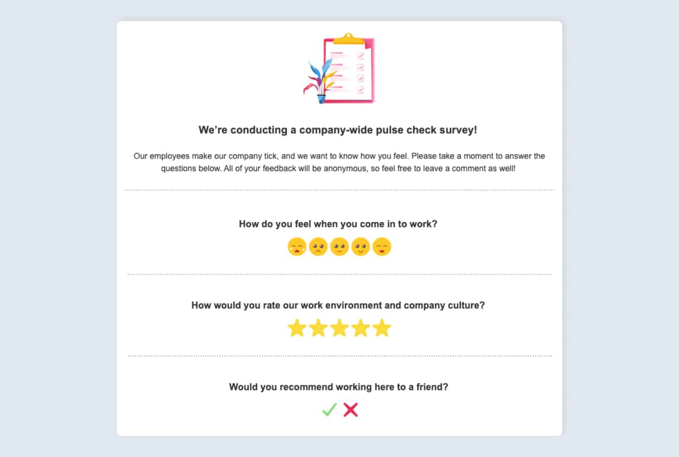 Best Sample Emails Asking Employees to Take a Survey