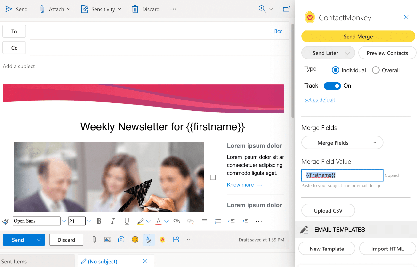 How to Create Email Newsletter Templates for Outlook or Gmail