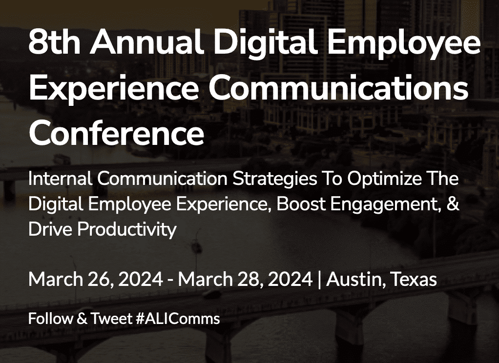 Internal Communications Conferences You Must Attend In 2024