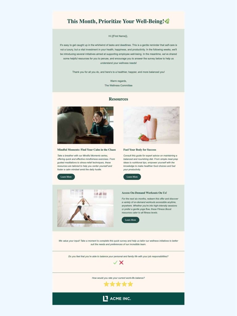 Employee Newsletter Content Ideas for Every Month of the Year