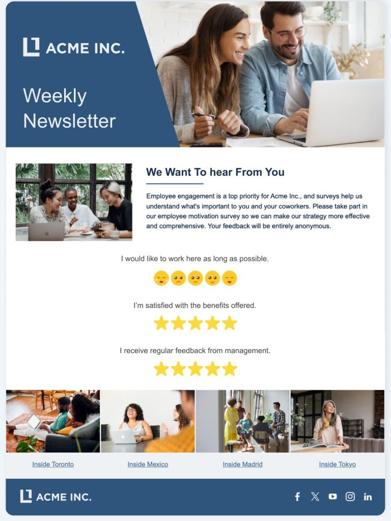 How To Create Engaging Employee Newsletter Templates: 10 Steps