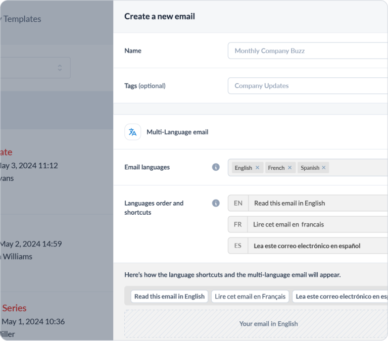 Multi-Language Email Translation for Outlook | ContactMonkey