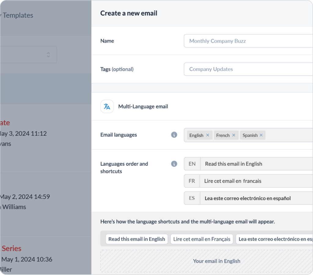 HTML Email Template Builder by ContactMonkey