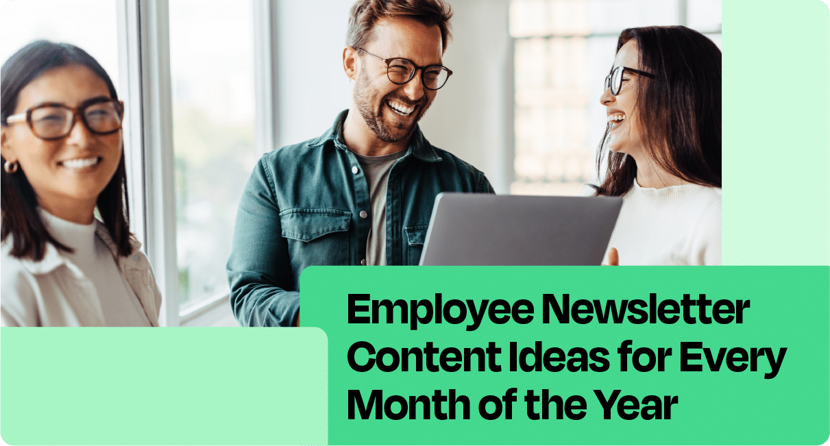 Employee Newsletter Content Ideas for Every Month of the Year