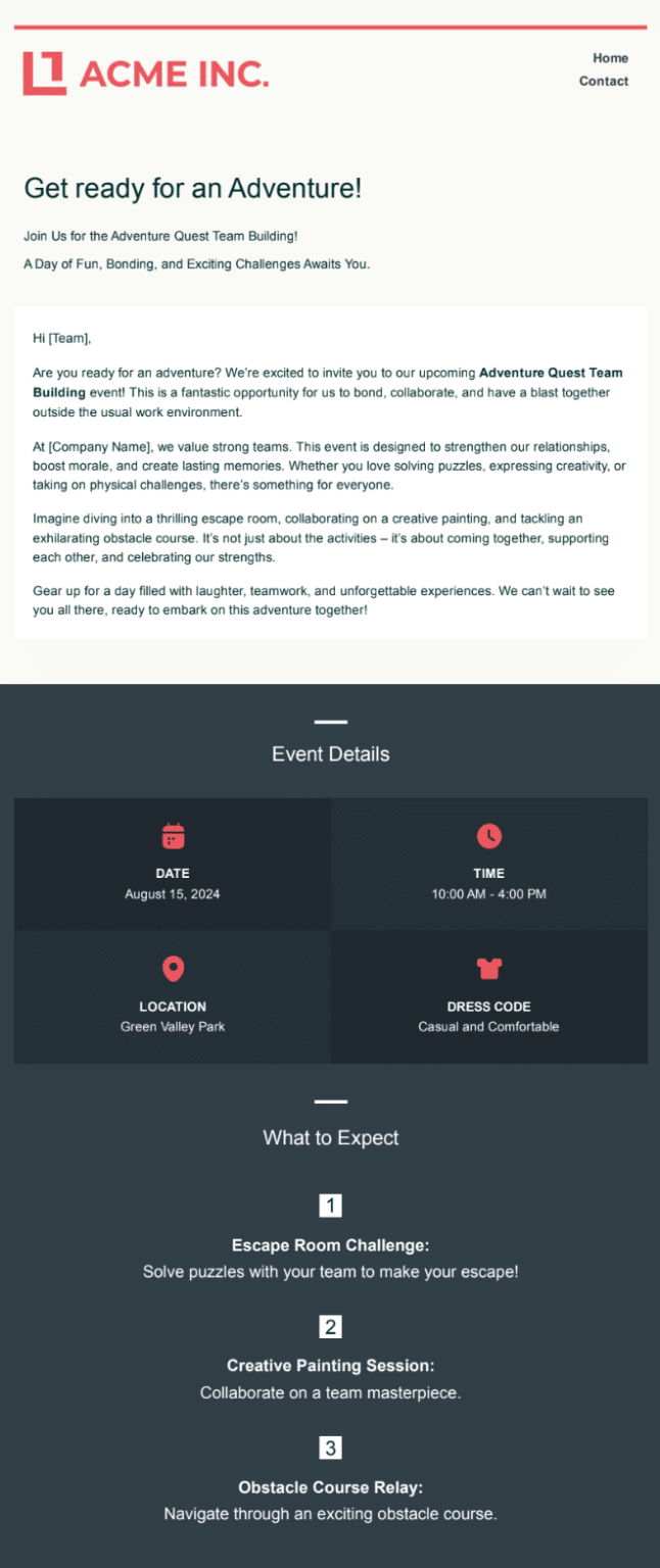 10 Most Popular Employee Email Templates