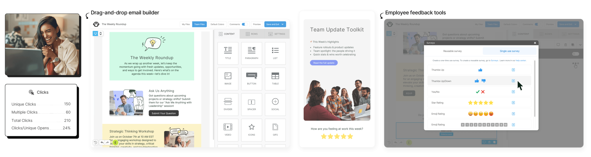 Internal Communication Email Software - ContactMonkey
