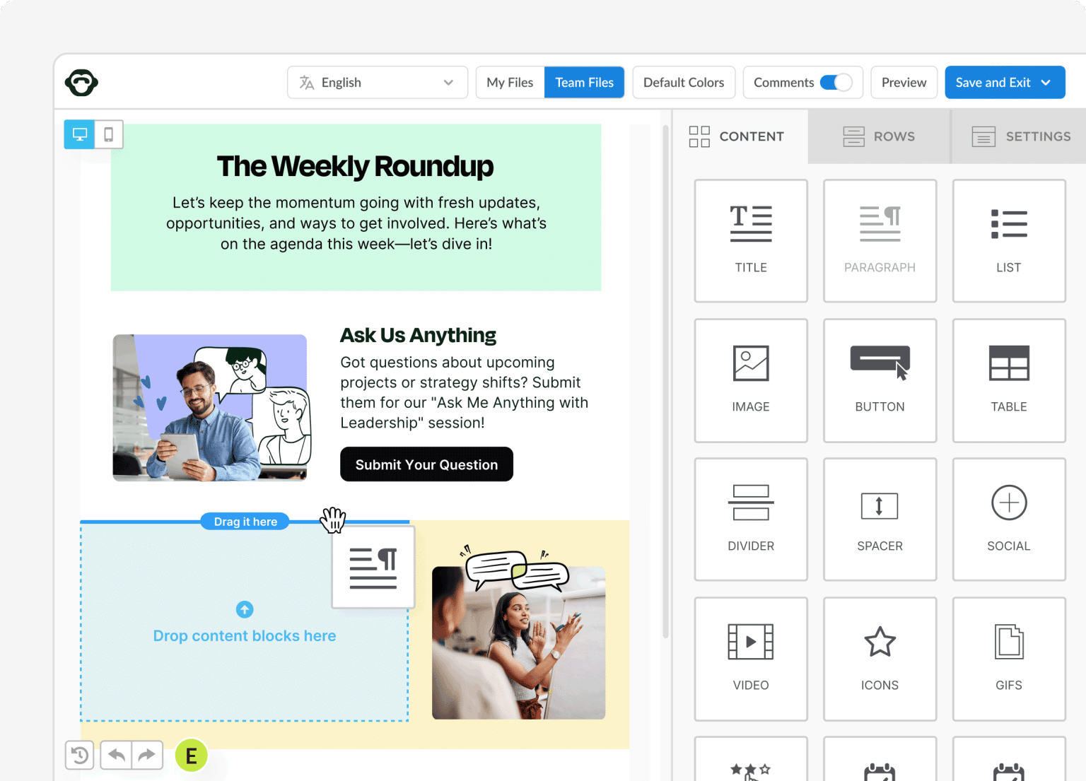 Internal Communication Email Software - ContactMonkey